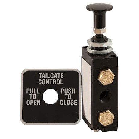 4-Way 2-Position Manual Air Valve With Five 1/8 Inch NPT Ports, Buyers ...