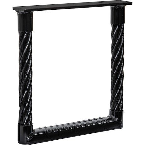 Cable Truck Step, Black Powder Coated, 12" Wide x 12" Height x 1.38 ...