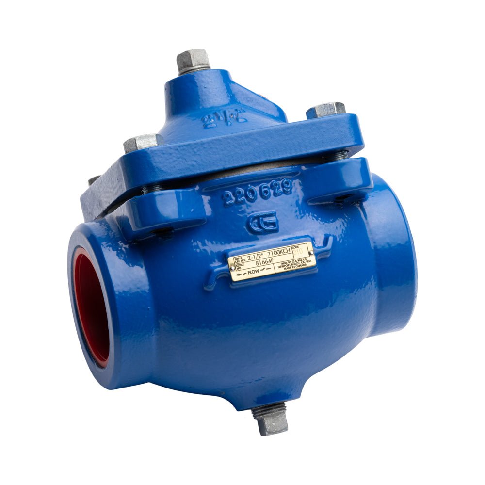 Inline Control Valve, Air-to-Close, 2-1/2" FNPT, Cla-Val 7100 ...