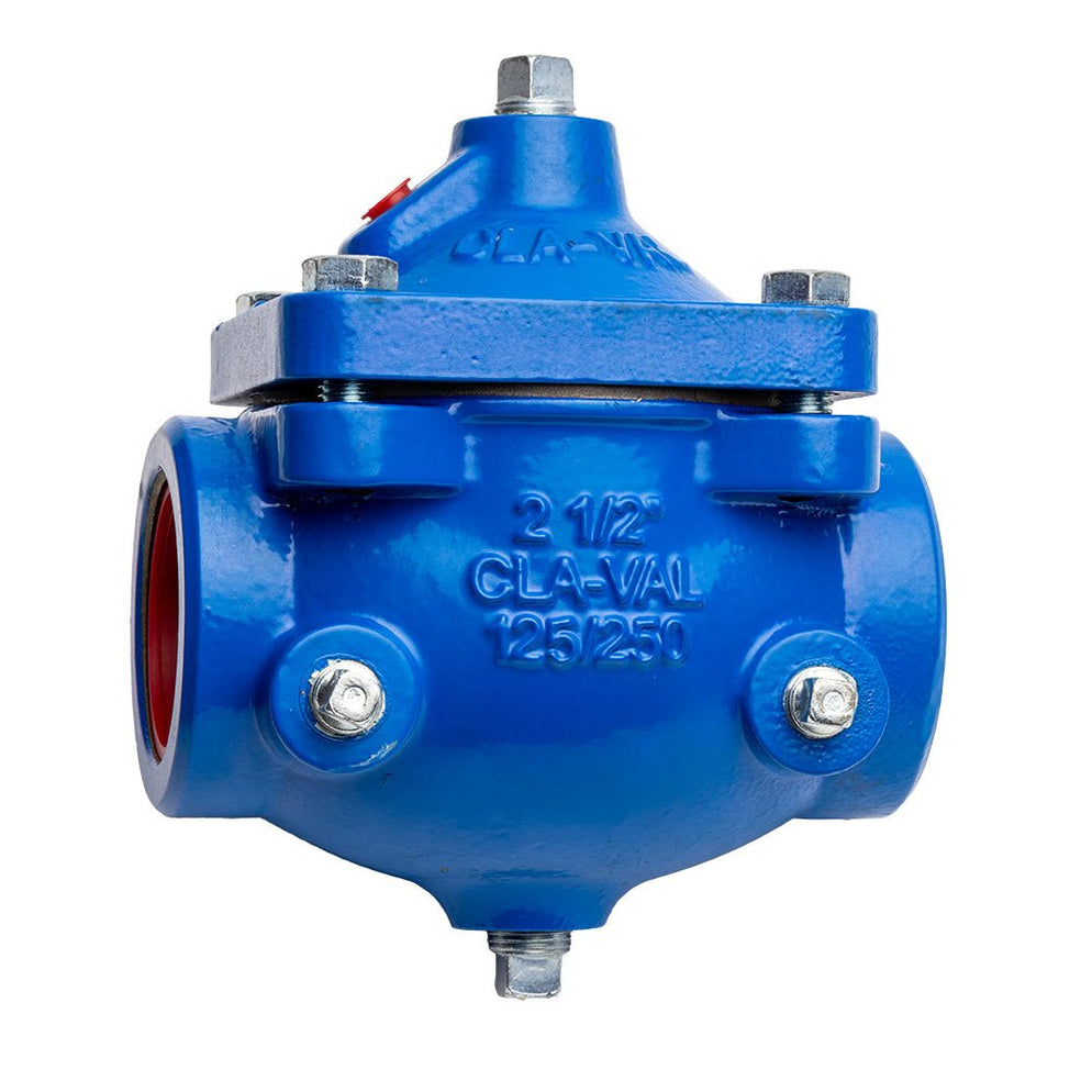Inline Control Valve, Air-to-Close, 2-1/2" FNPT, Cla-Val 7100 ...