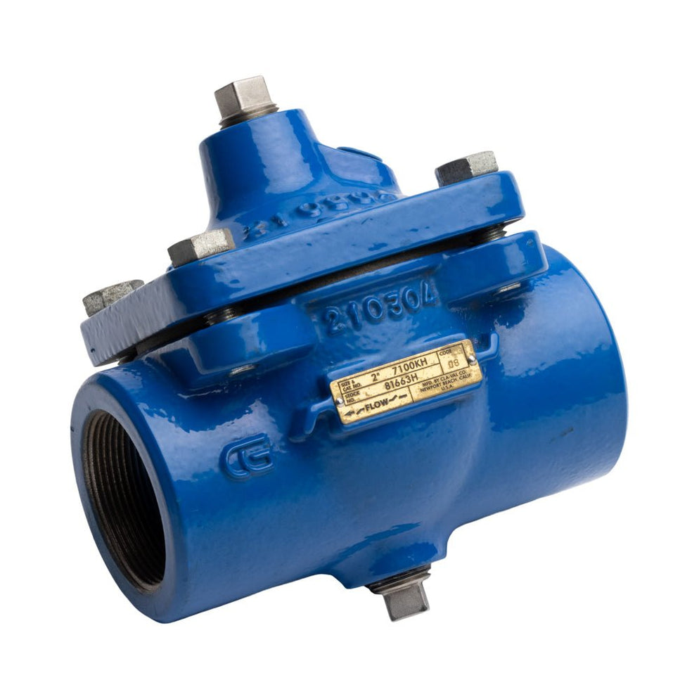 Inline Control Valve, Air-to-Close, 2" FNPT, Cla-Val 7100 - UnitedBuilt ...