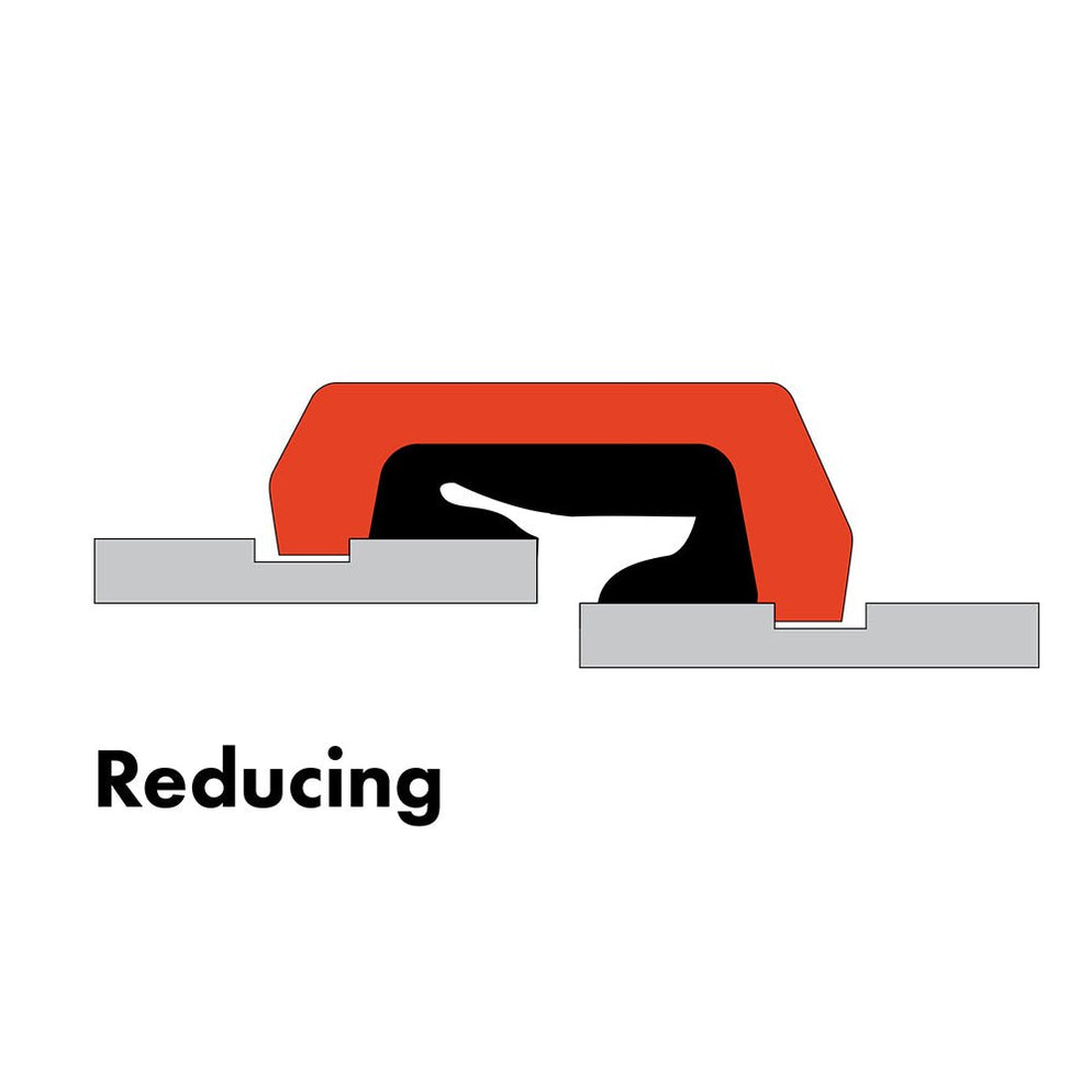 Groove Coupling Reducing Gasket, EHP (EPDM), Victaulic Style 750-E ...