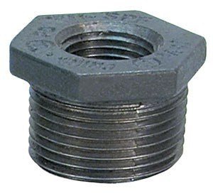 Hex Bushing, MNPT x FNPT, Malleable Iron A197 150# - UnitedBuilt Equipment