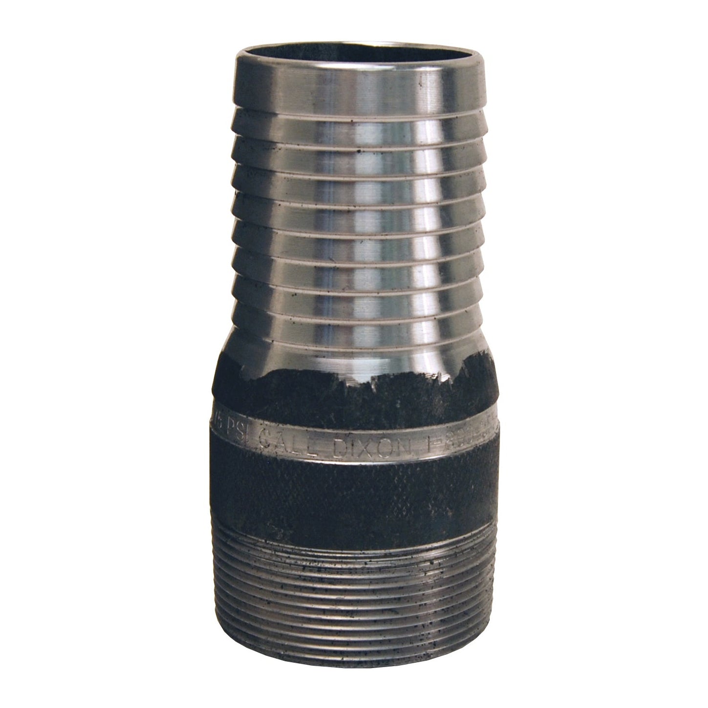 King Combination Nipple, MNPT by Hose Barb - UnitedBuilt Equipment