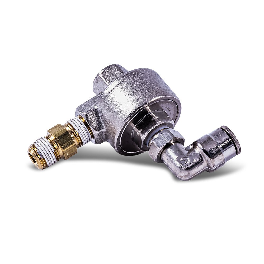 Quick Exhaust Fittings Assembly, 1/8" MNPT x 1/4" Tube - UnitedBuilt ...