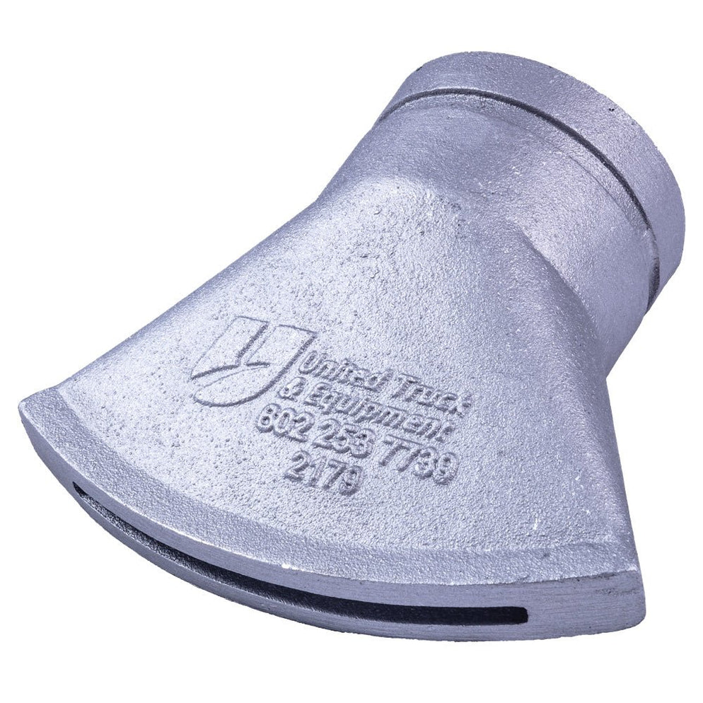 Side Spray Nozzle, Duckbill 1/4" Slot x 5" Wide, 3" Groove, Aluminum ...