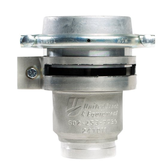 Spray Head Valve, Air-to-Open, 3" Groove, Aluminum, UnitedBuilt BC2410 ...